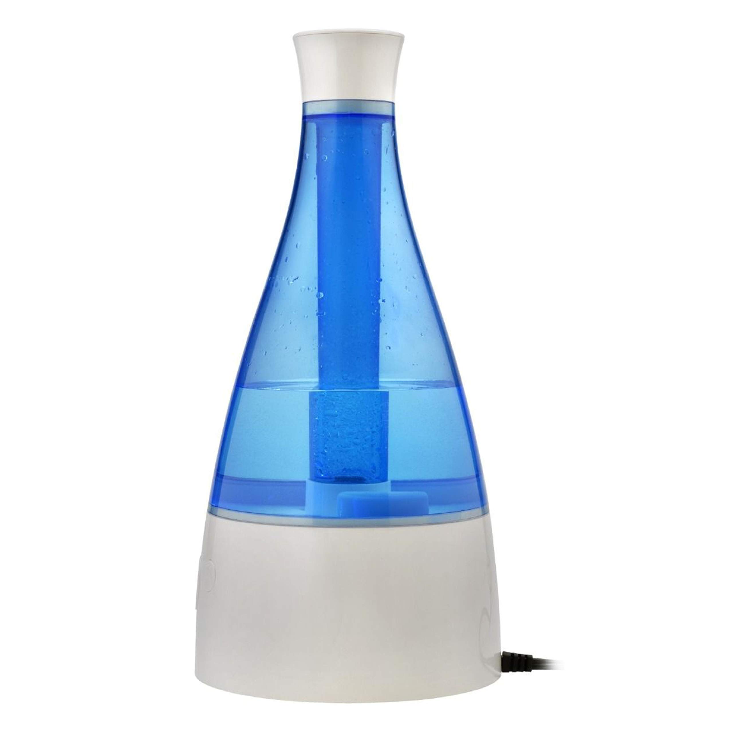 PureGuardian Ultrasonic Cool Mist Humidifier, 30 Hrs. Run Time, 0.5 Gal. Tank Capacity, 350 Sq. Ft. Coverage, Small Rooms, Quiet, Filter Free, Silver Clean Treated Tank, H940AR