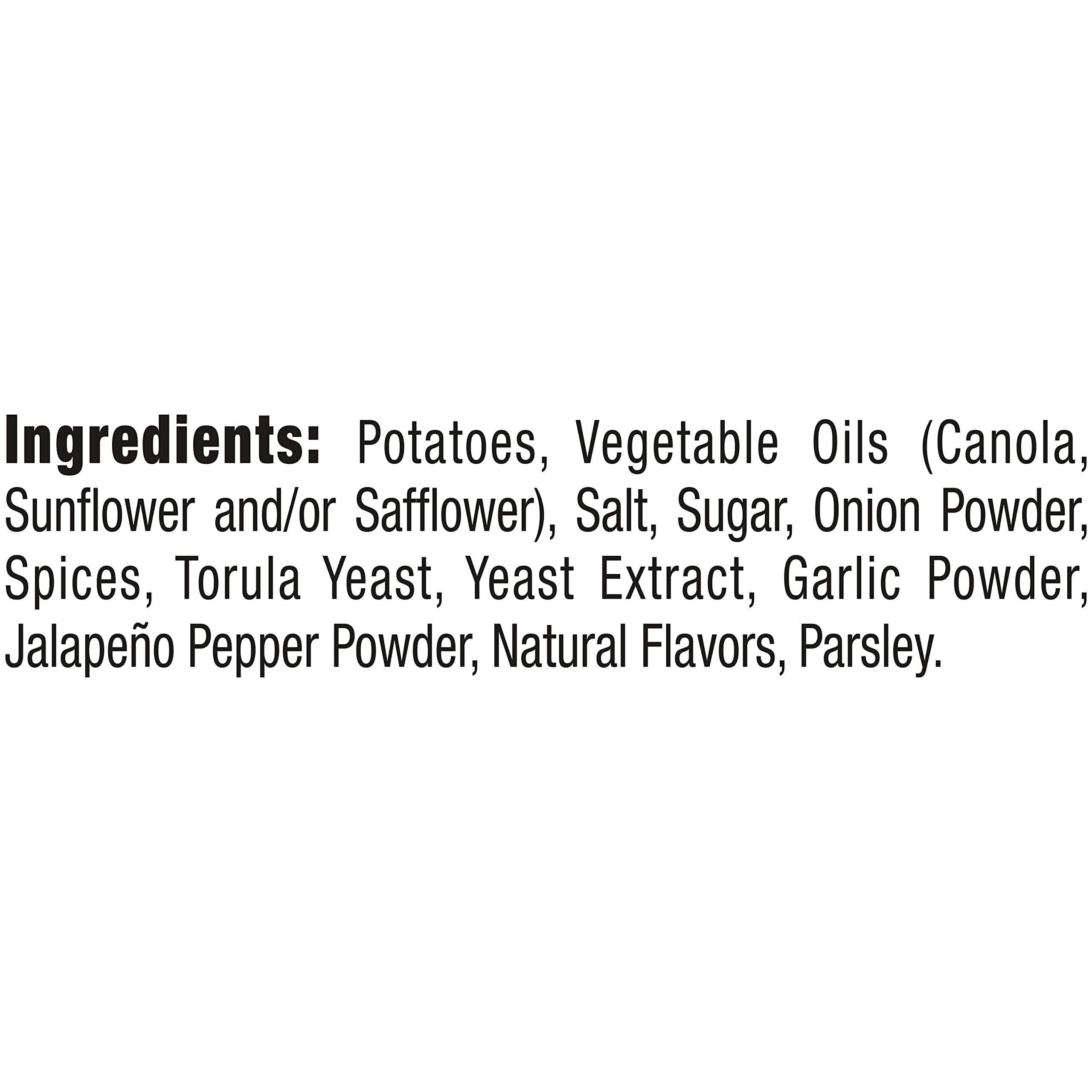 Kettle Brand Jalapeno Kettle Potato Chips, Gluten-Free, Non-GMO, 7.5 oz Bag