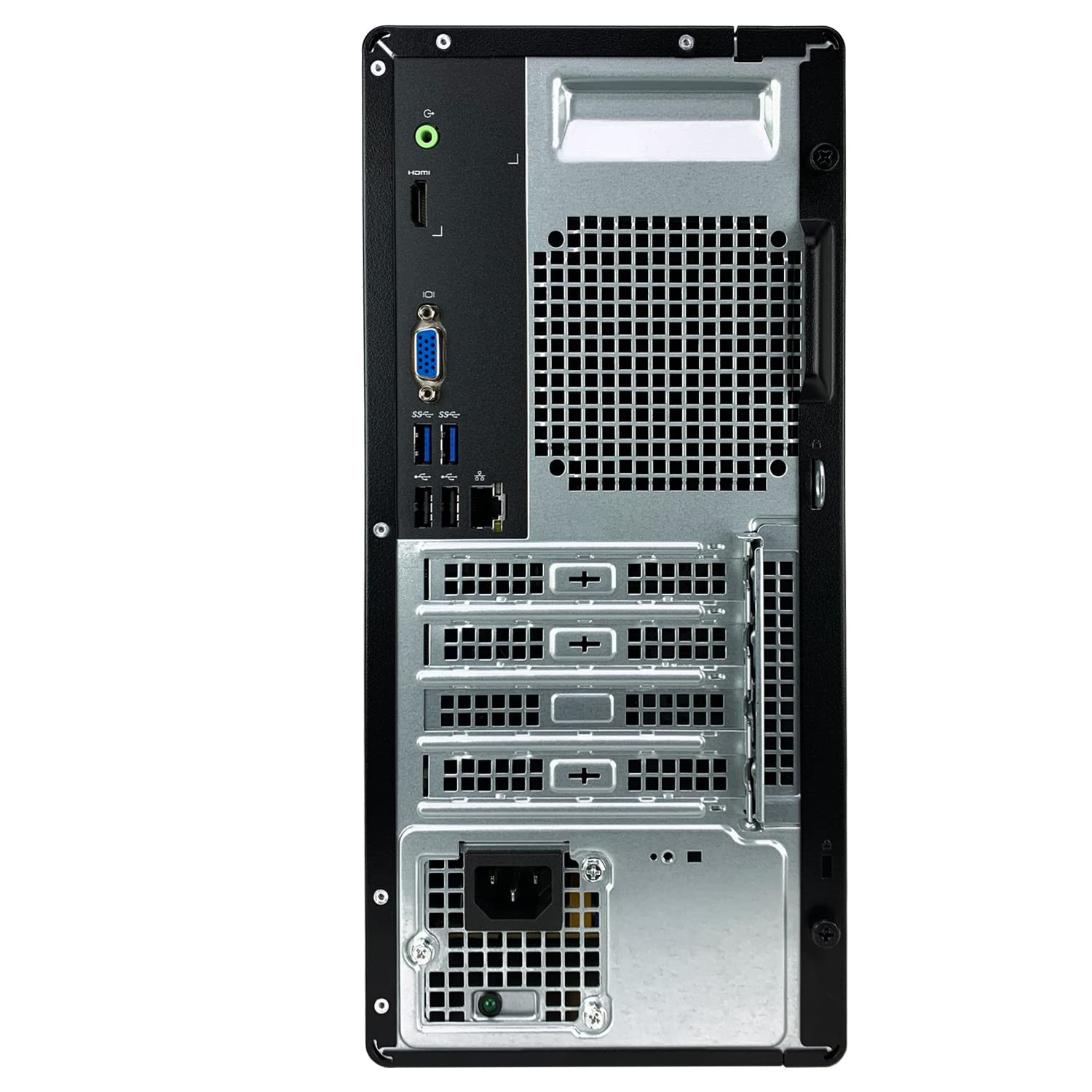 Dell Inspiron i3891 Desktop Computer - 11th Gen Intel 6-Core i5-11400 up to 4.40 GHz Processor, 8GB DDR4 Memory, 256GB SSD, Intel UHD Graphics 630, DVD Burner, Windows 11 Home, Black (Renewed)