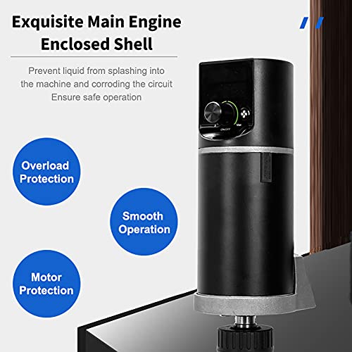Hanchen Electric Overhead Stirrer, Digital Overhead Stirrer Mixer, Lab Mixer Stirrer with Time Setting & Speed Adjusting, Max. 40L, 10000 mPas, 100~2000RPM, 120W