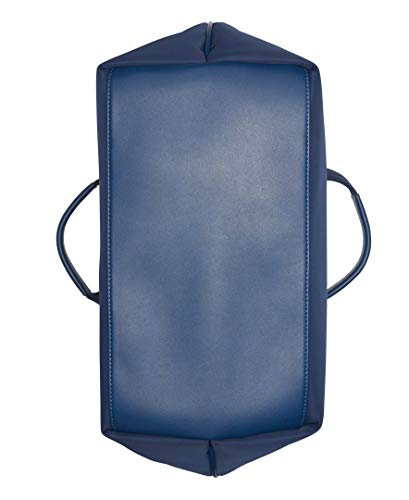 Calvin Klein Jaina Nylon Double Handle Tote, Navy