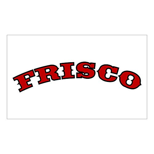 CNW Studio Frisco Arch Decal Vinyl Bumper Sticker 5"