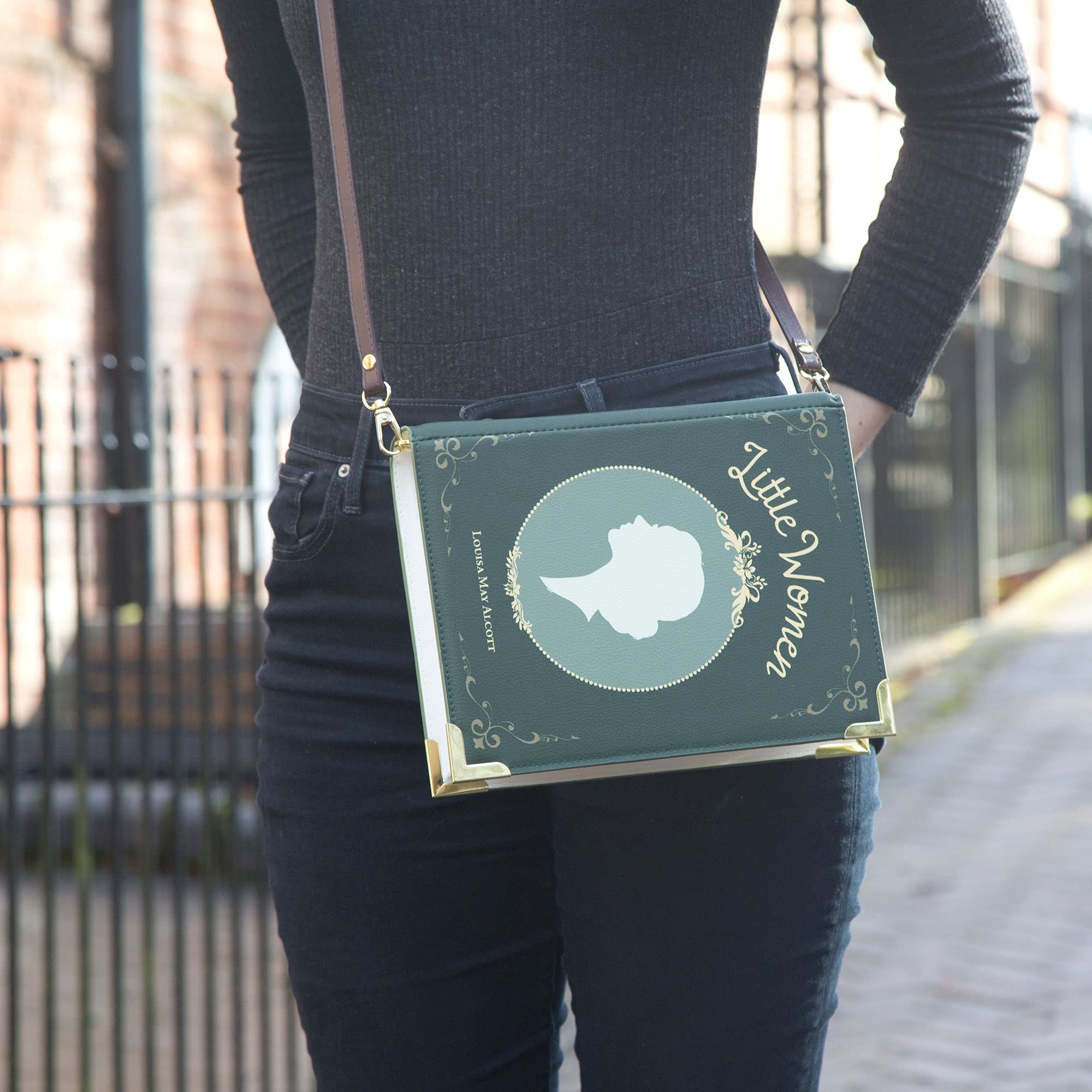 Well Read Co Crossbody Purse Handbag for Book Lovers - Little Women, Vegan Leather, Large