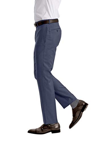 Calvin Klein Men's Slim Fit Suit Separates, Solid Medium Blue, 32W x 30L