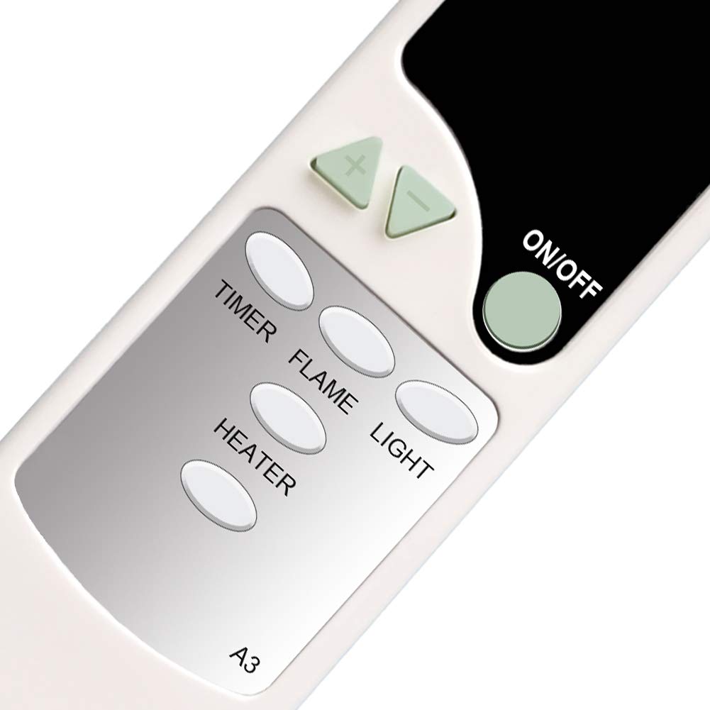 CHOUBENBEN Compatible with Twin Star ClassicFlame Classic Flame Dura Flame Fireplace Stove Heater Infrared Remote Control 28EF022GRA 28EF022SRA 33EF022GRA 33EF022SRA (T-A3-B)