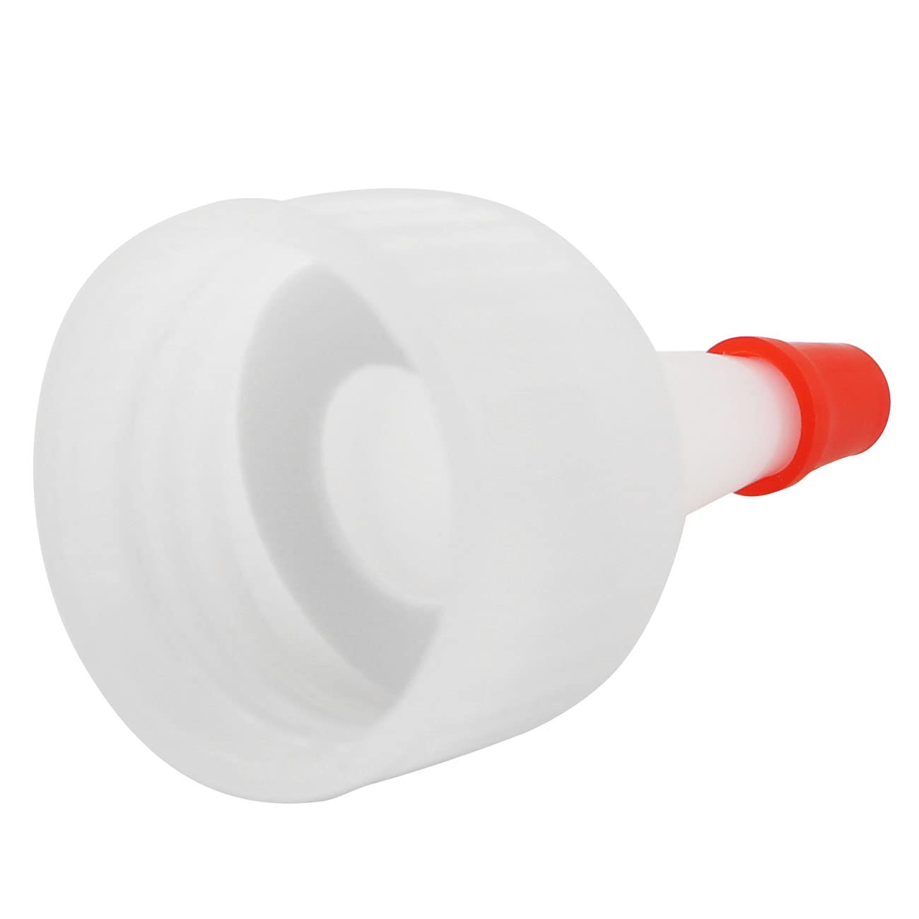 FMHXG Red-Tip Caps 30pcs Replacement Caps for Squeeze Bottles 24/410 Finish Plastic Bottle Caps, Neck Diameter: 26mm