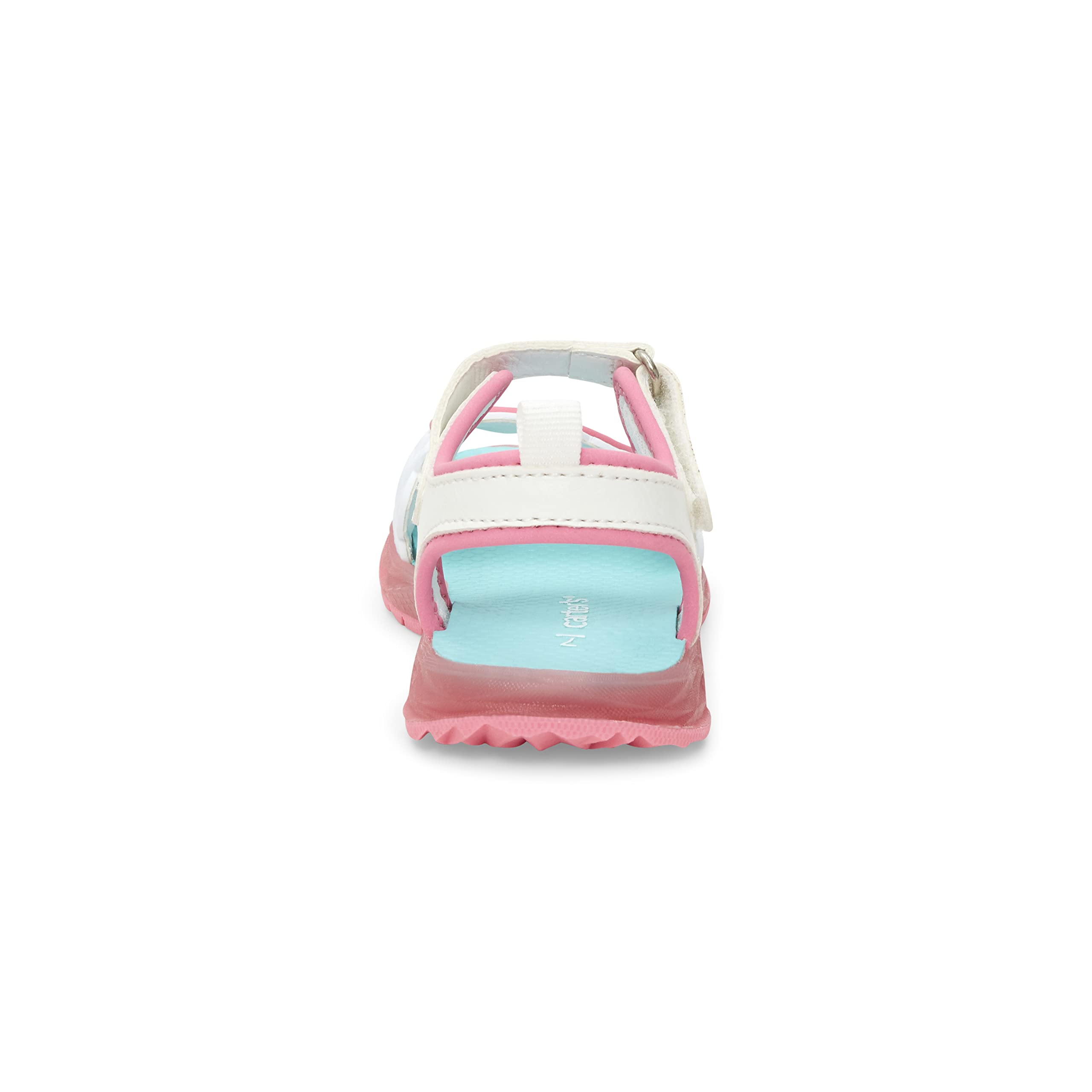 carter's Girls Dreamy Sandal, White, 5 Toddler
