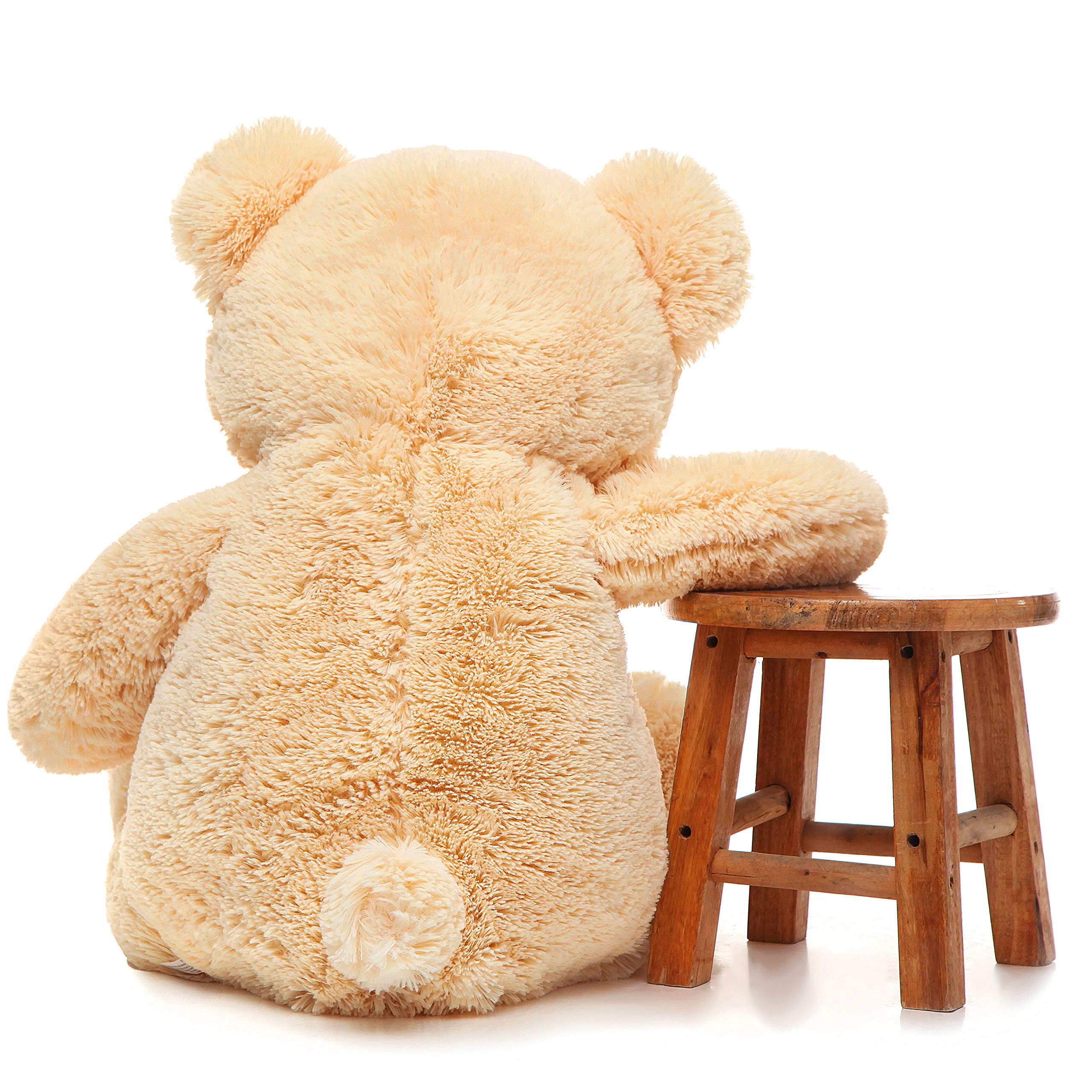 Toys Studio 36 inch Big Teddy Bear Cute Giant Stuffed Animals Soft Plush Bear for Girlfriend Kids, Beige
