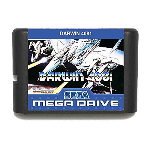 Darwin 4081 Game Cartridge 16 Bit MD Game Card With Retail Box For Sega Mega Drive For Genesis (Black)