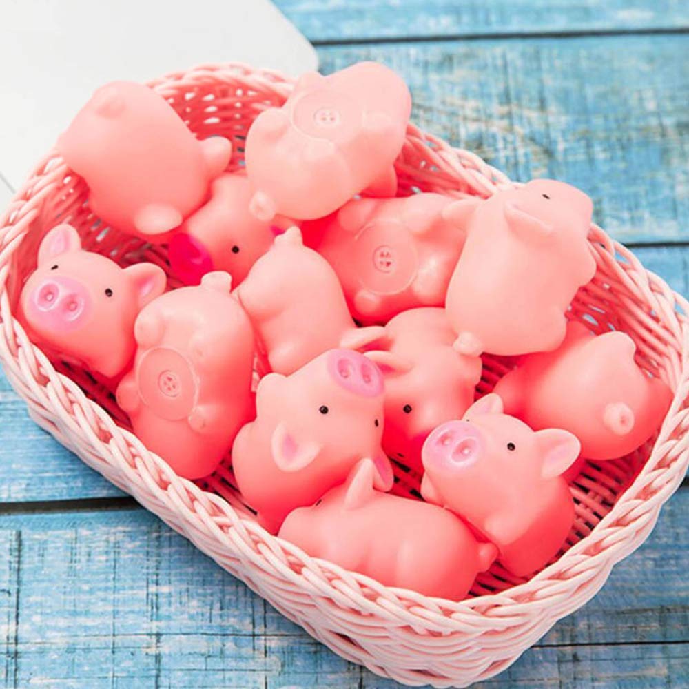 Rubber Pig Bath Toy Bath Toy Baby Bulk Baby Shower Birthday Decorations Party Favors Gift