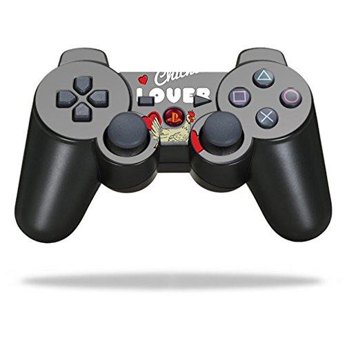 MightySkins Skin Compatible with Sony PlayStation 3 PS3 Controller β Crazy Chicken Lover | Protective, Durable, and Unique Vinyl wrap Cover | Easy to Apply, Remove | Made in The USA