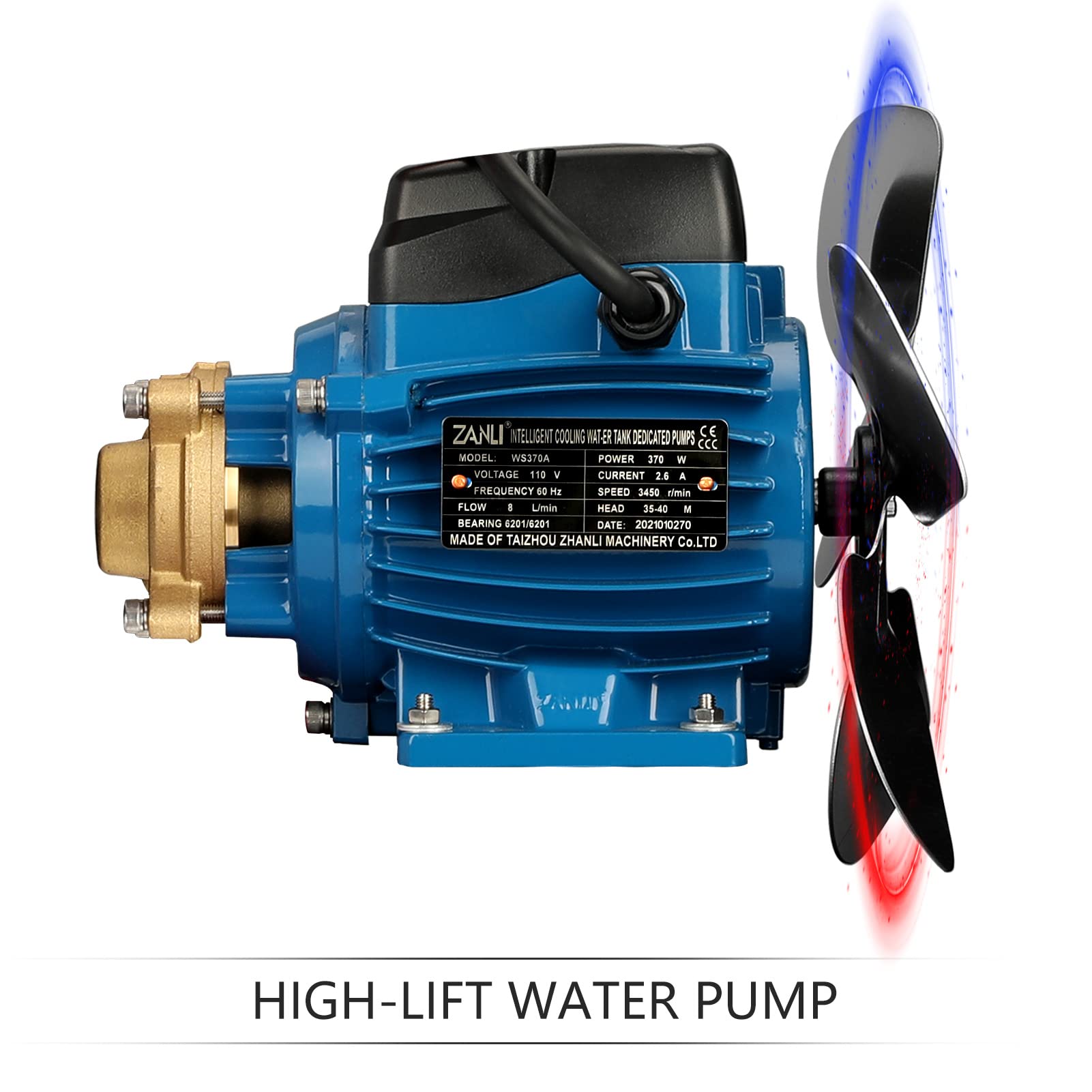 Taishi Tig Cooler,TIG MIG Welder Torch Water Cooling system,20L Water Tank Capacity Cooled Tig Torch 370W, 110V Universal Usage Cooling Torch