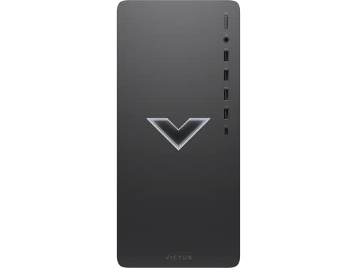 HP Victus 15L Gaming Desktop Computer AMD Octa-Core Ryzen 7 5700G Processor (Beats i7-10700) 16GB RAM 2TB SSD AMD Radeon RX 6600XT 8GB Graphic (>NVIDIA RTX 3060) USB-C DiplayPort Win11 + HDMI Cable