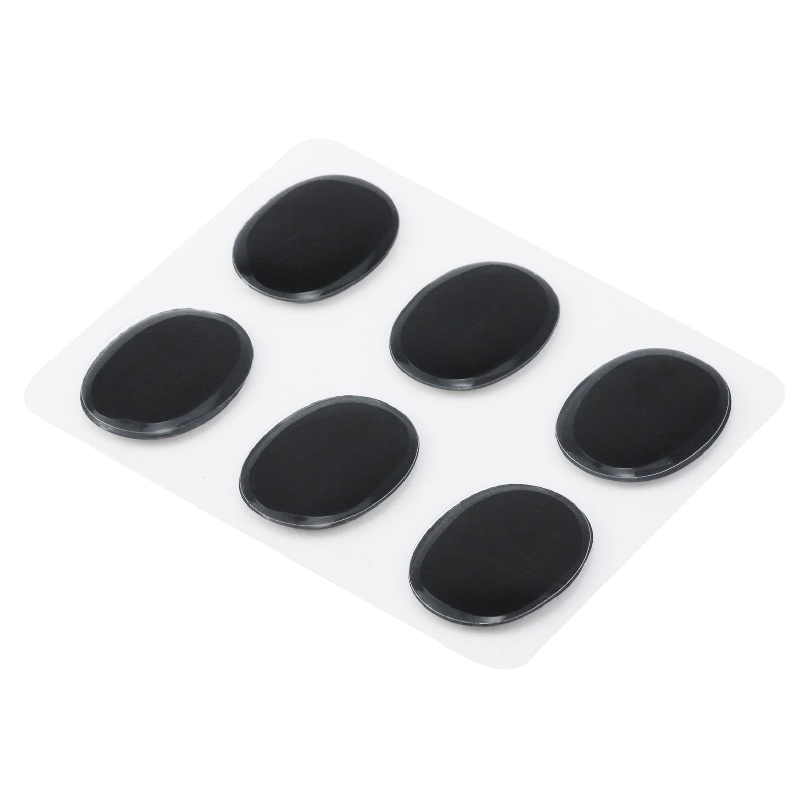 Dnyta 30 Pcs Black Drums Overtone Sticker Sound Pads for Drums, Drum Shock-Absorbing Sticker, Snare Drum Tuning Silicone Silencers Drum Damper Gel Pads