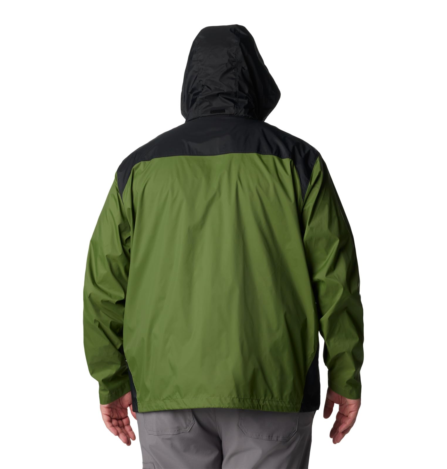 Columbia Men's Glennaker Lake Rain Jacket, Pond/Grill, Large