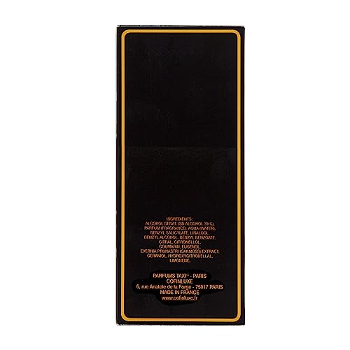 COFINLUXE Taxi By For Men. Eau De Toilette Spray 3.4 OZ, Black