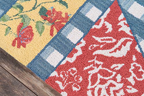 Madcap Cottage Summer Garden Think of England Area Rug, 5' X 8', Multi