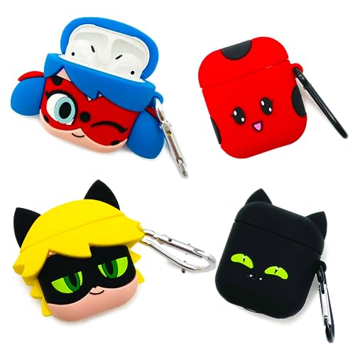 ZAG STORE - Miraculous Ladybug - AirPods Case Super Heroes Cat Noir AirPods Case