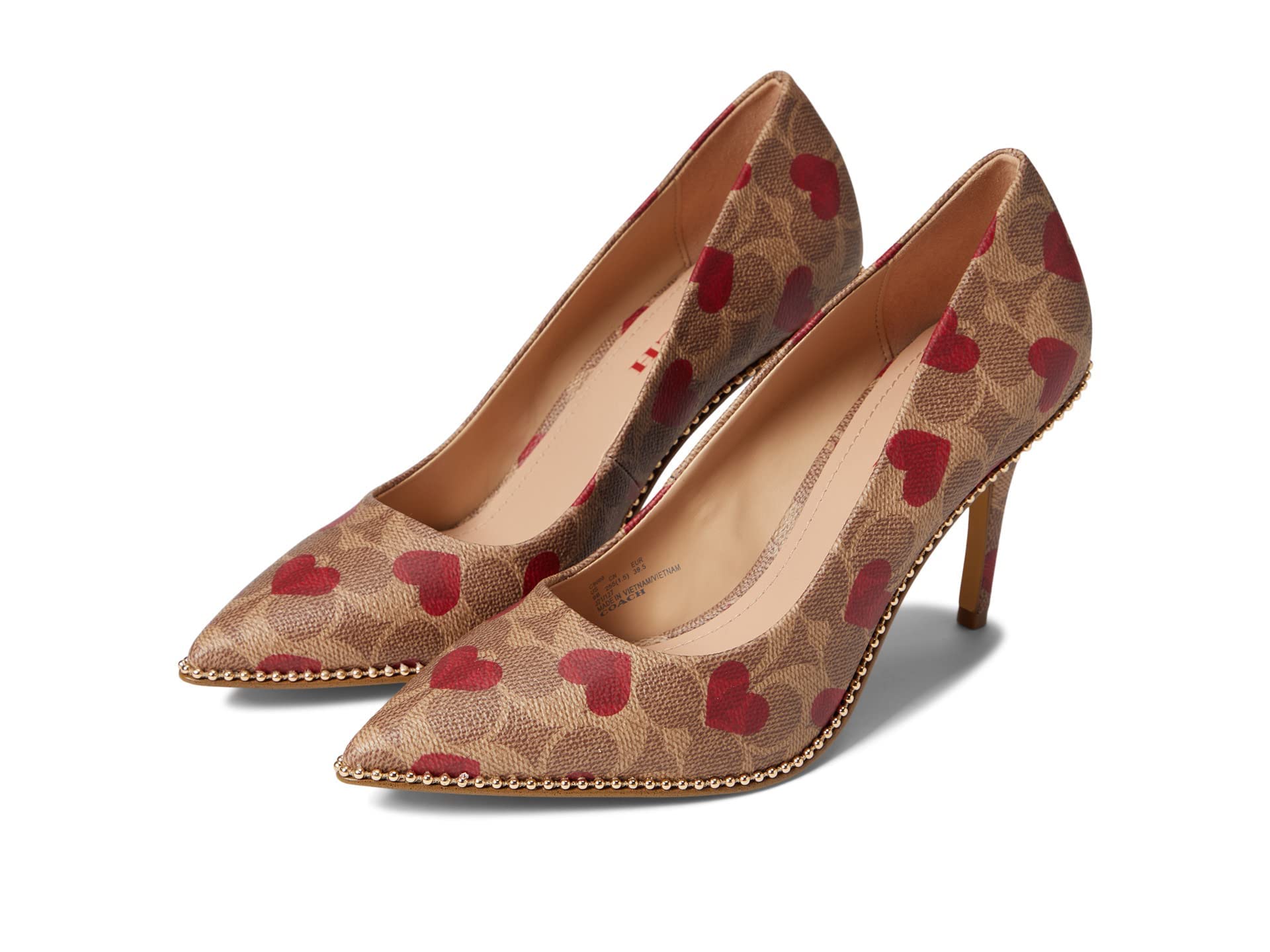 Coach Waverly Valentines Pump Red 9 B (M)