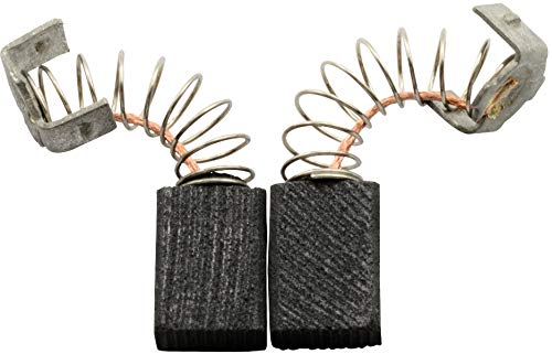 Buildalot Specialty Carbon Brushes 0741_Ryobi_TR30P for Ryobi Brickwork slot miller TR30P - With Spring, Cable and Connector