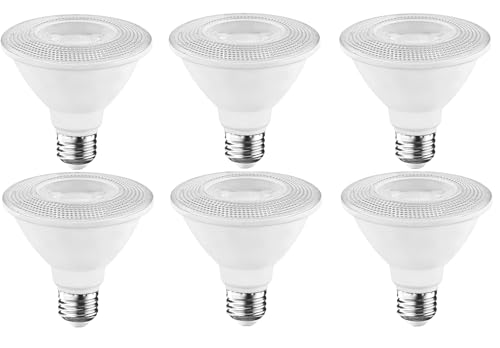 Bulbmaster 11 Watts Halogen Light Bulbs 11W 120V PAR30 Narrow Flood High Output Spotlights for Track Lighting Bulbs, Recessed Can, 11PAR30 6 Pack