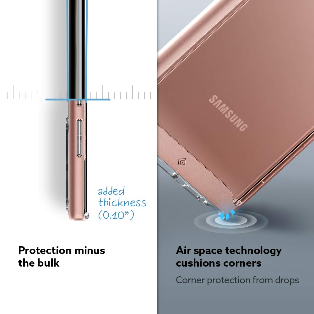 Caseology Skyfall for Samsung Galaxy Note 20 Ultra Case (2020) 5G - Rose Bronze