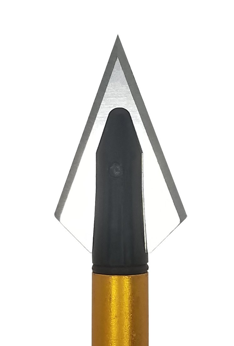 BOLT Crossbows Broadhead Hunting Bolts 3 Pack, 6.5", Gold