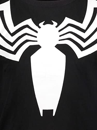Marvel Spider-Man Spider-Verse Miles Morales Venom Little Boys 3 Pack T-Shirts Black/Red 7-8