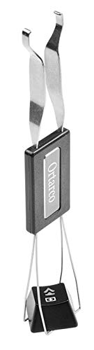 Ortarco Keycap Puller for Mechanical Keyboard Stainless Steel Keycap Remover Tool Fixing Keyboard Black