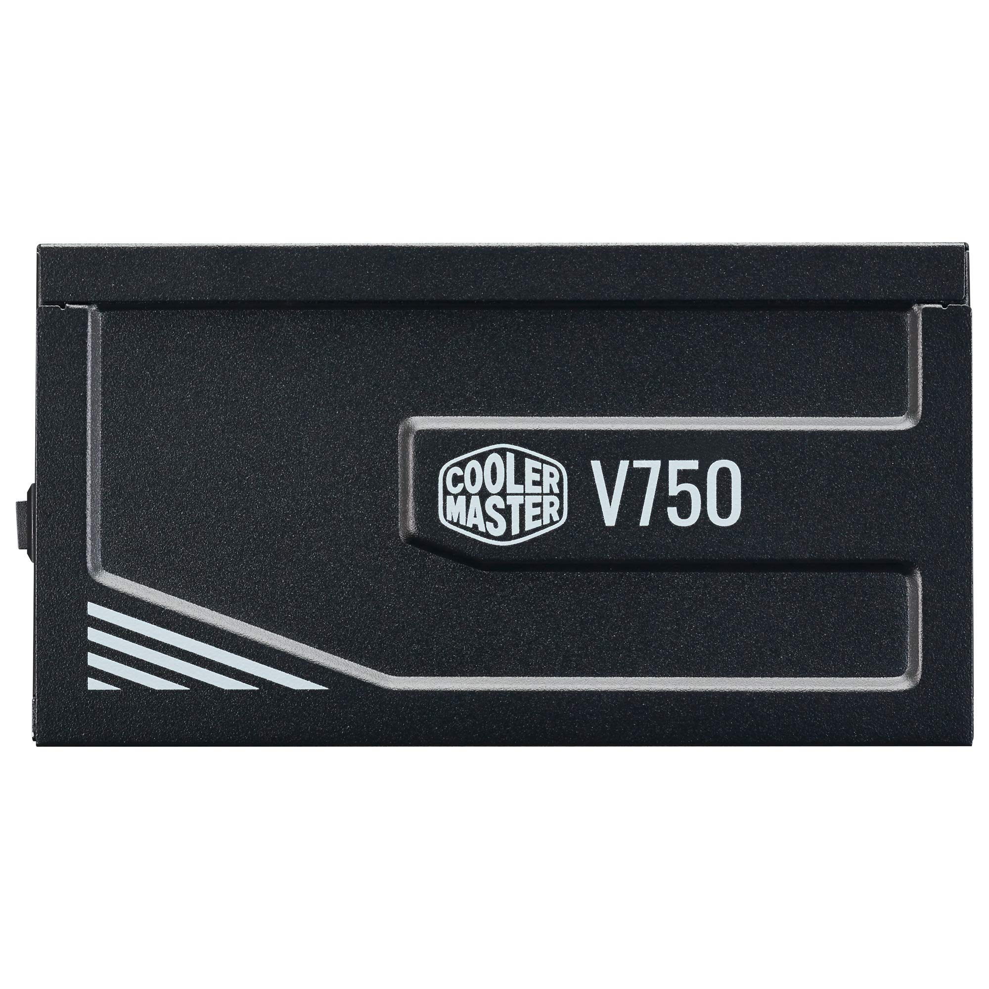 Cooler Master V750 Gold V2 Full Modular,750W, 80+ Gold Efficiency, Semi-fanless Operation, 16AWG PCIe high-Efficiency Cables, 10 Year Warranty
