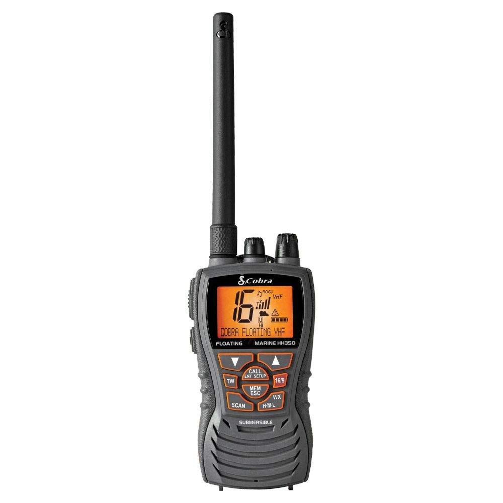 Cobra MR HH500 FLT BT and MR HH350 FLT Handheld Floating VHF Radios