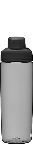 CamelBak Chute Mag BPA Free Water Bottle with Tritan Renew - Magnetic Cap Stows While Drinking, 20oz, Charcoal