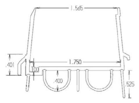 New: KS Hardware,Patent Pending, Adjustable Double Bubble Door Sweep, Draft Stopper, Under Door Seal for Exterior Doors, 1 3/4" x 42", White (42 inch)