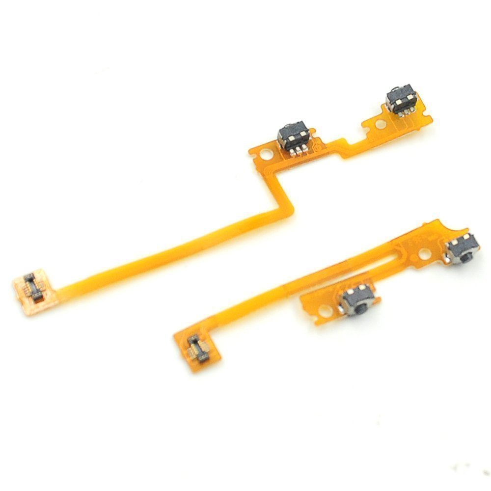 New Left&Right Shoulder Trigger Button Flex Cable for New 3DS New 3DS XL LL (2015 Version) Repair Part L/R Ribbon.