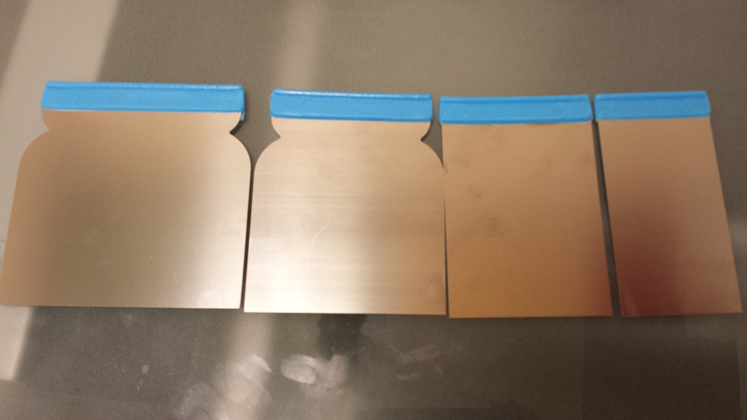 Japanese Knife Spatula Scraper Kit Venetian plaster spatulas set of 4 - Straight Edges