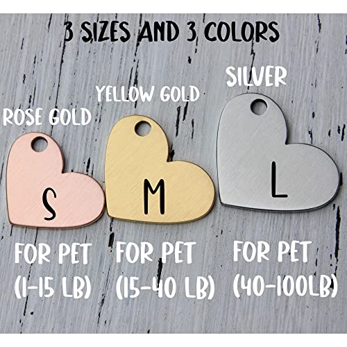 MYXGY Stainless Steel Pet ID Tag, Personalized Dog Name Tags, Customized Cat Tags, Deep Laser Engraving, Optional Engraved on Both Sides, Various Design Options