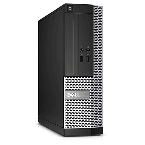 Dell OptiPlex 7020 Computer Desktop PC, Intel Core i5, 8GB RAM, 2TB HDD, MG New 22 inch LED Monitor, RGB Speaker and Keyboard Mouse, WiFi, Windows 10 Pro (Renewed)