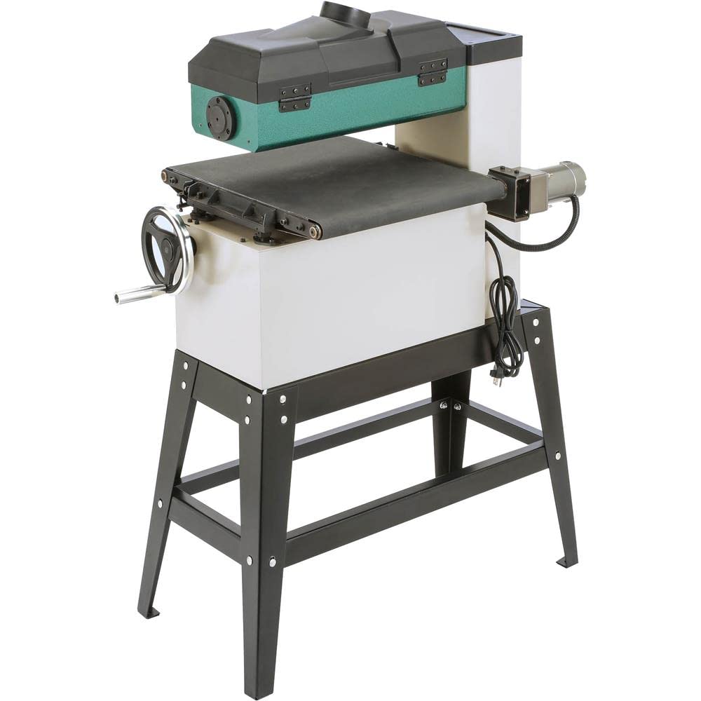 Grizzly Industrial G0458Z - 18" 1-1/2 HP Open-End Drum Sander w/VS Feed