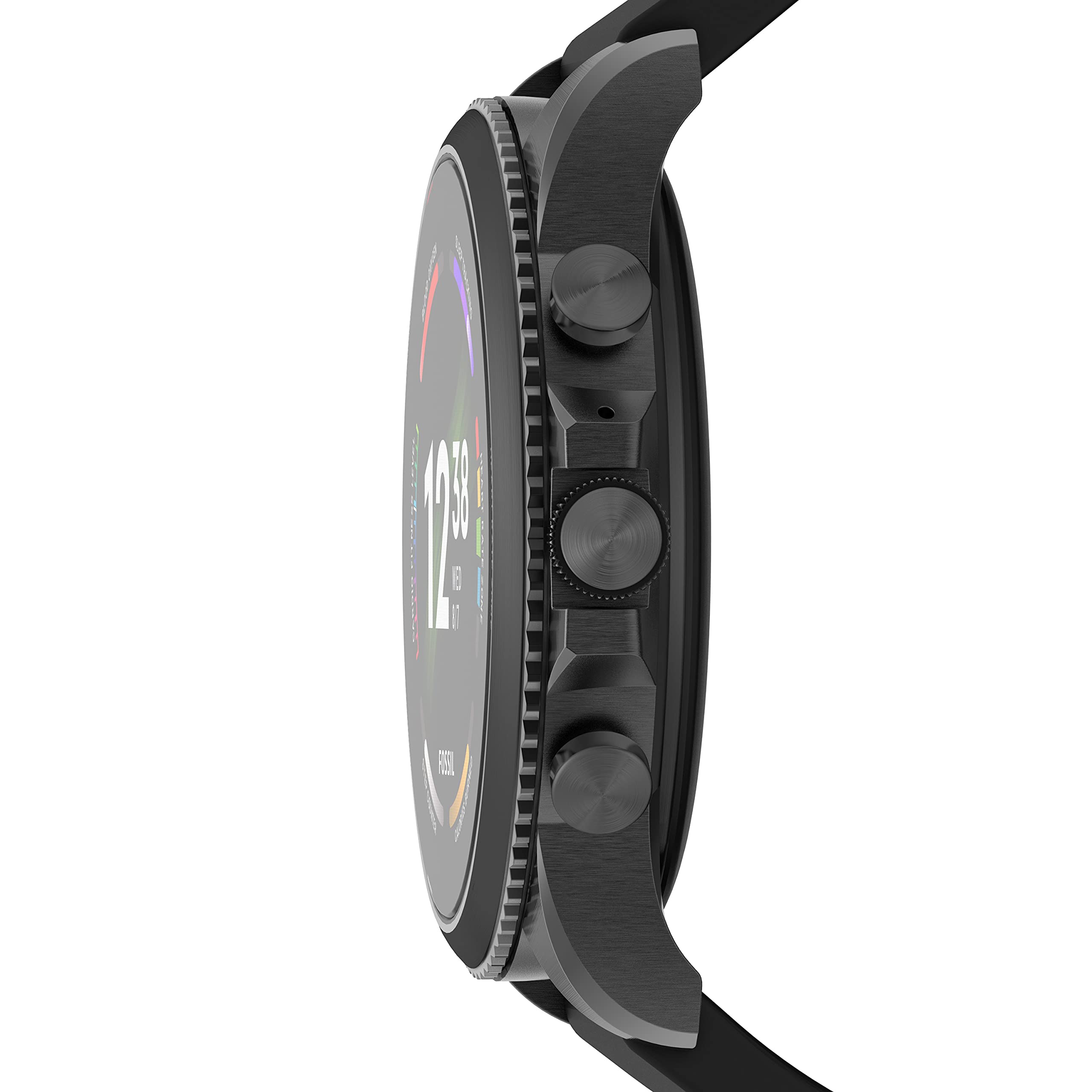 Fossil Gen 6 Men's 44mm Touchscreen GPS and Activity Smartwatch with Signature Series Charger Bundle