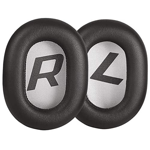 JULONGCR Backbeat Pro 2 Earpads Replacement Voyager 8200 UC Ear Pads Cushions Parts Cover Cups Muffs Compatible with Plantronics Voyager 8200 UC/Backbeat Pro 2 Headphones. (Black)