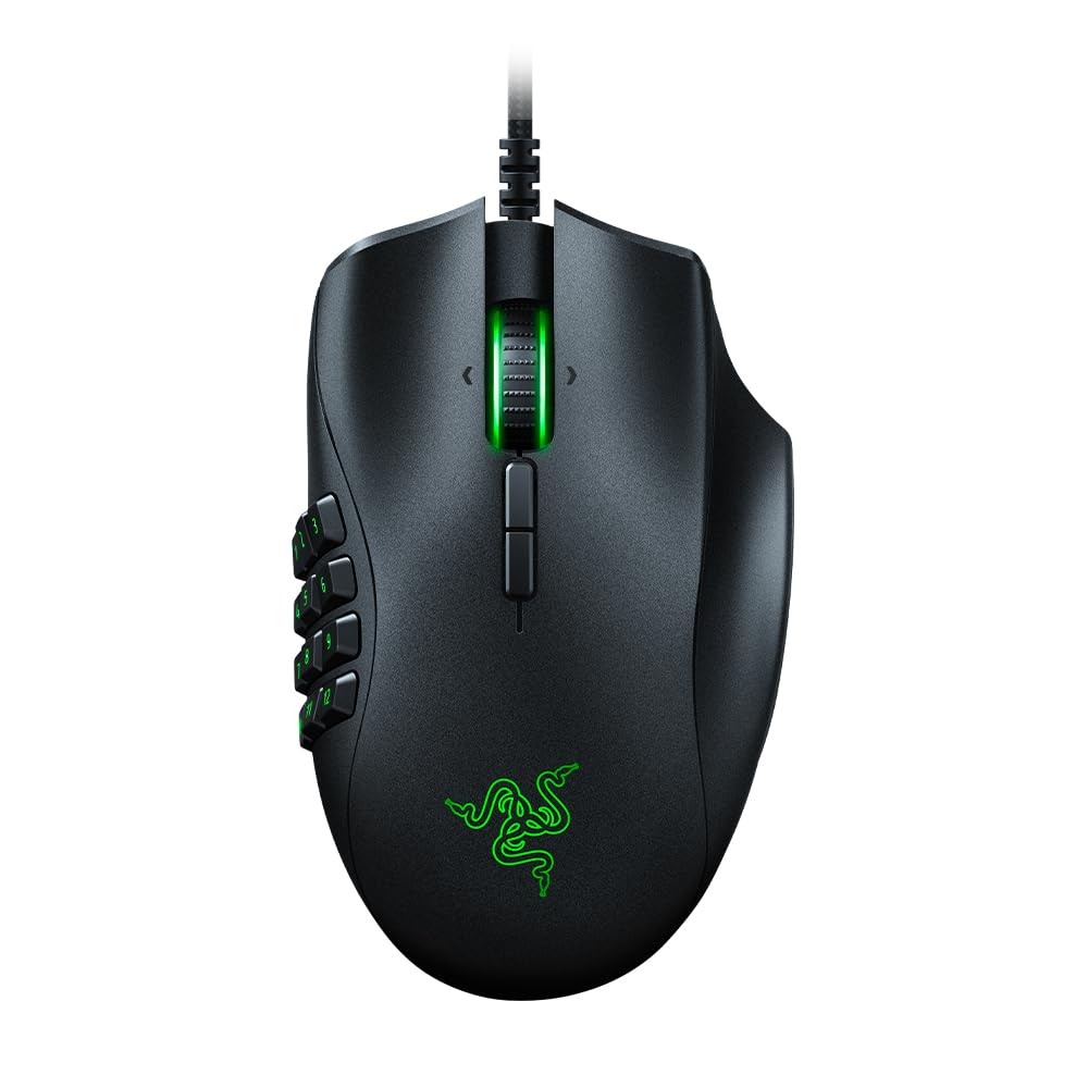 Razer Naga Trinity 20 Button Gaming Mouse 16000DPI, Black