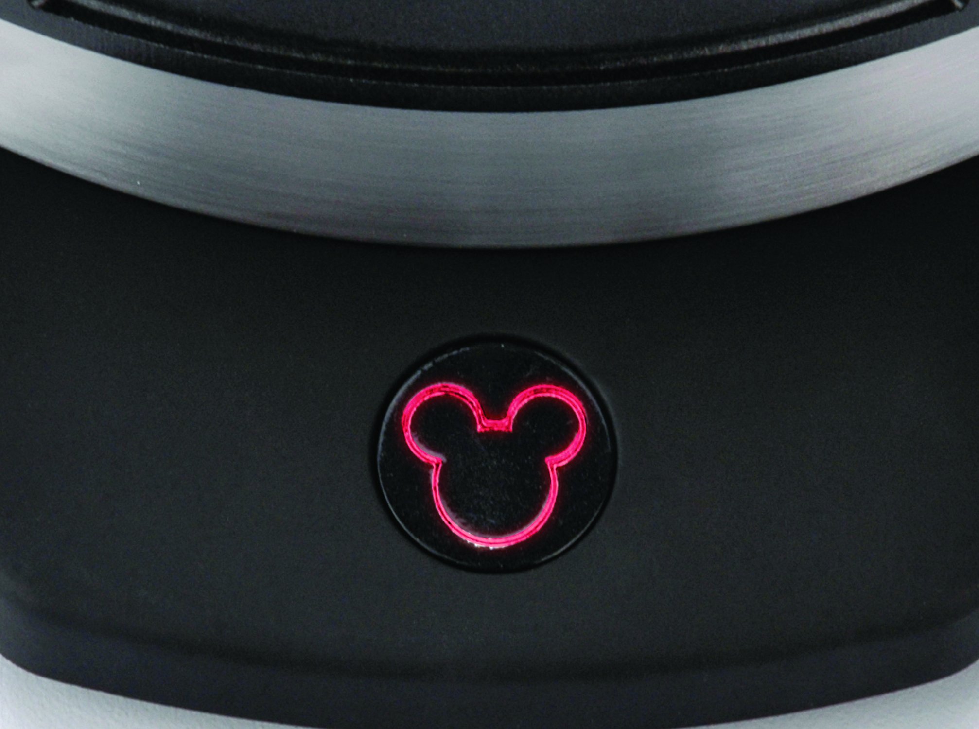 Disney Classic Mickey Waffle Maker by Select Brands - Disney Waffle Maker for Kitchen Appliances - Features Non-Stick Plates - Mickey Mouse Waffle Iron Gift for Disney Lovers - 7" Waffles