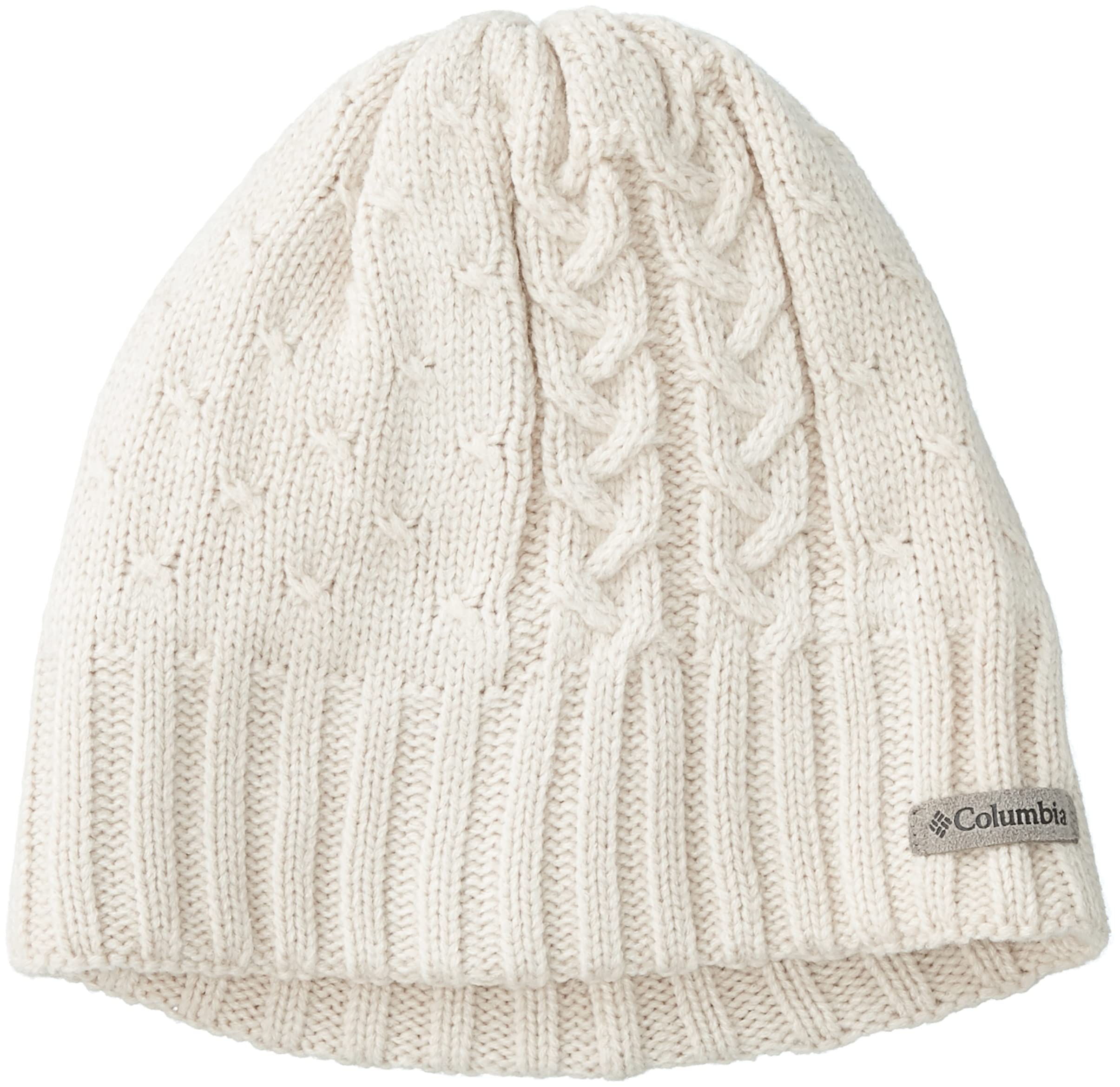 Columbia Women's Cabled Cutie II Beanie, Chalk, One Size