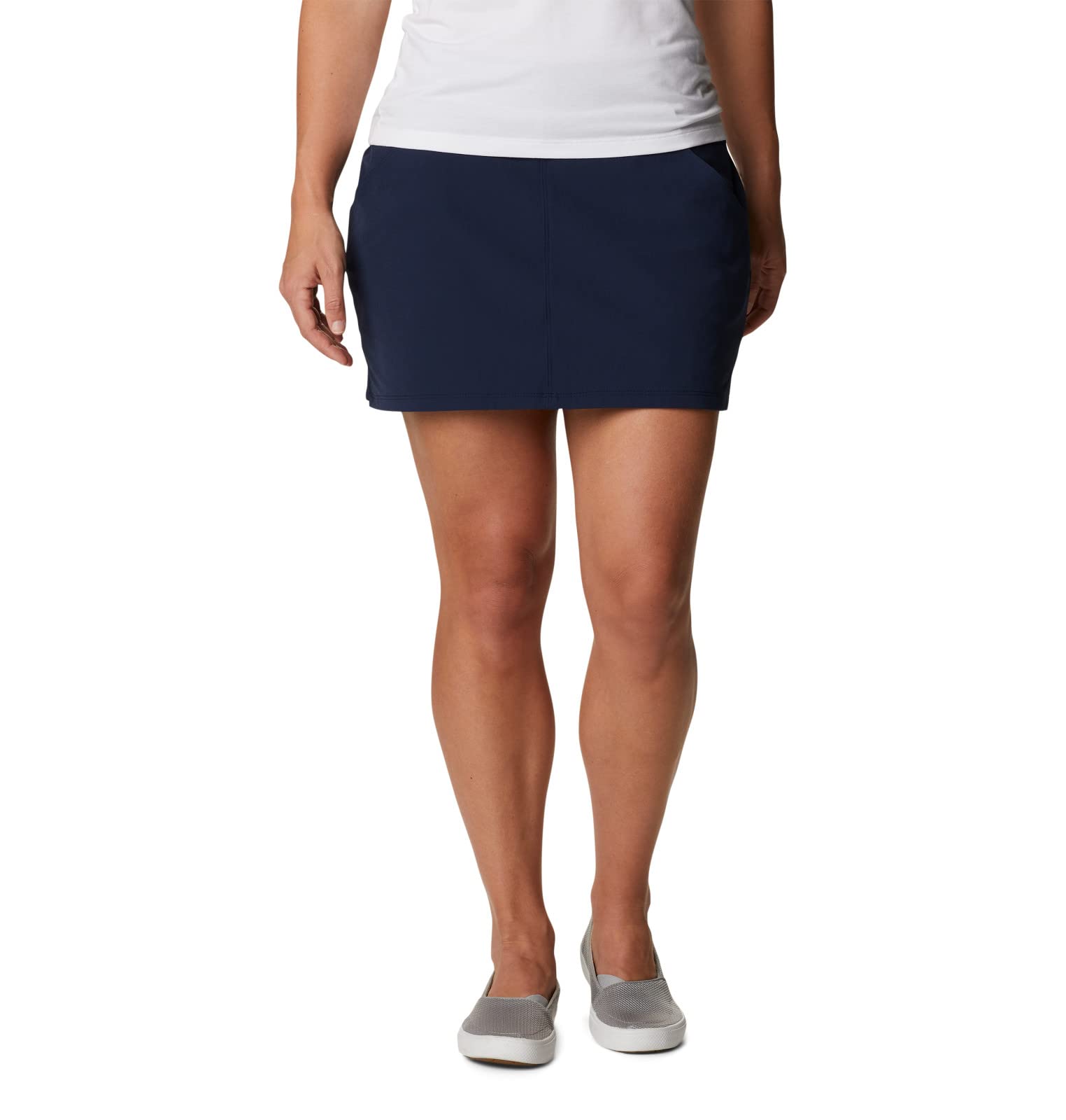 Columbia Women's Sun Drifter Woven Skort, Collegiate Navy, X-Large