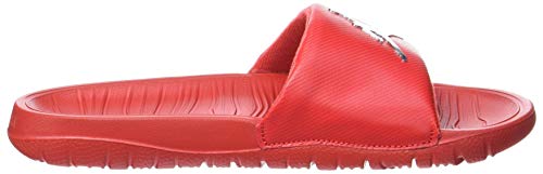 Nike mens Jordan Break Slide, University Red/Metallic Silver, 9