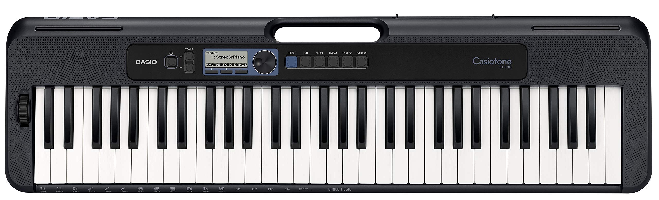 Casio CT-S300 61-Key Premium Keyboard Pack with Stand, Headphones & Power Supply (CAS CTS300 PPK)
