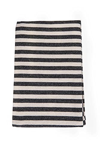 Creative Co-Op Striped Cotton (Set of 3 Pieces) Tea Towels, Multicolored