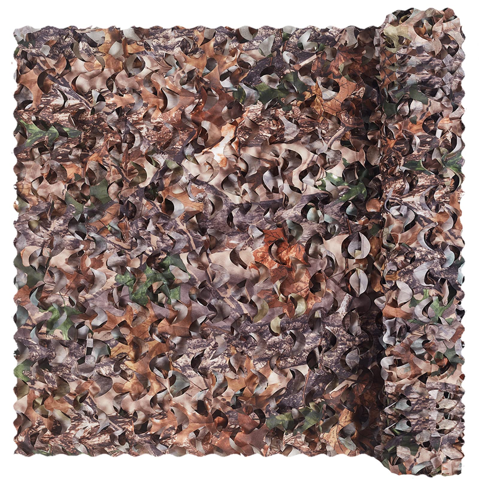 Camo Netting, Bulk Roll Camouflage Netting Desert Army Camo 5 x 6.56 ft, Military Hunting Mesh Nets Free Cutting for Hunting Blind Sunshade Shooting Theme Party Decoration