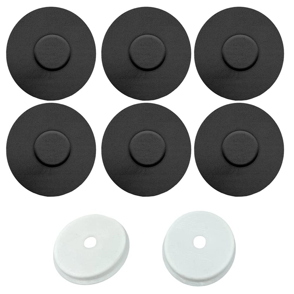 Comfortable CGM Patches Kit Compatible for Libre 2 and 14 Day Sensor 20 PCS Breathable Libre Adhesive Patches and 2 PCS Soft Sensor Covers - Black Color