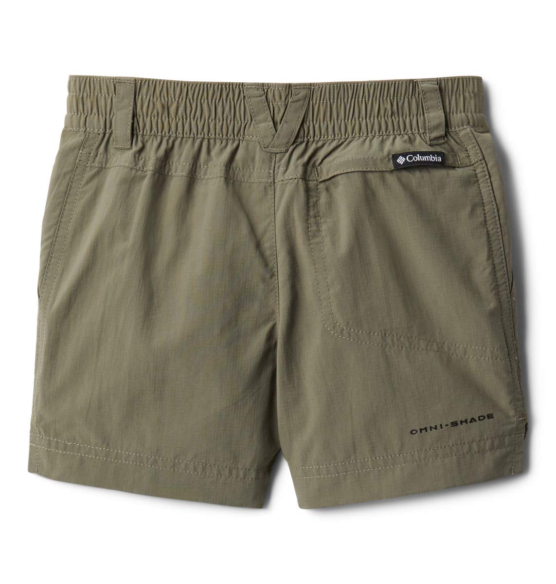 Columbia Girl’s Silver Ridge IV Shorts, Moisture Wicking, Sun Protection, Stone Green, XX Small